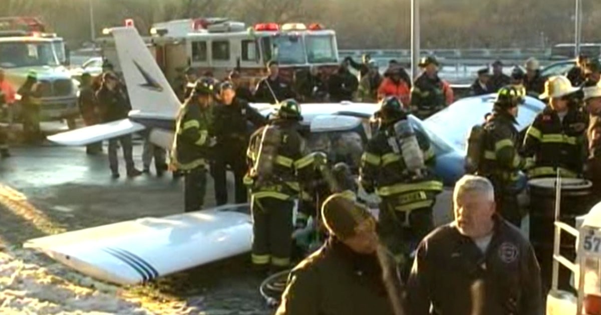 Hear Pilot's 911 Call before Highway Landing
