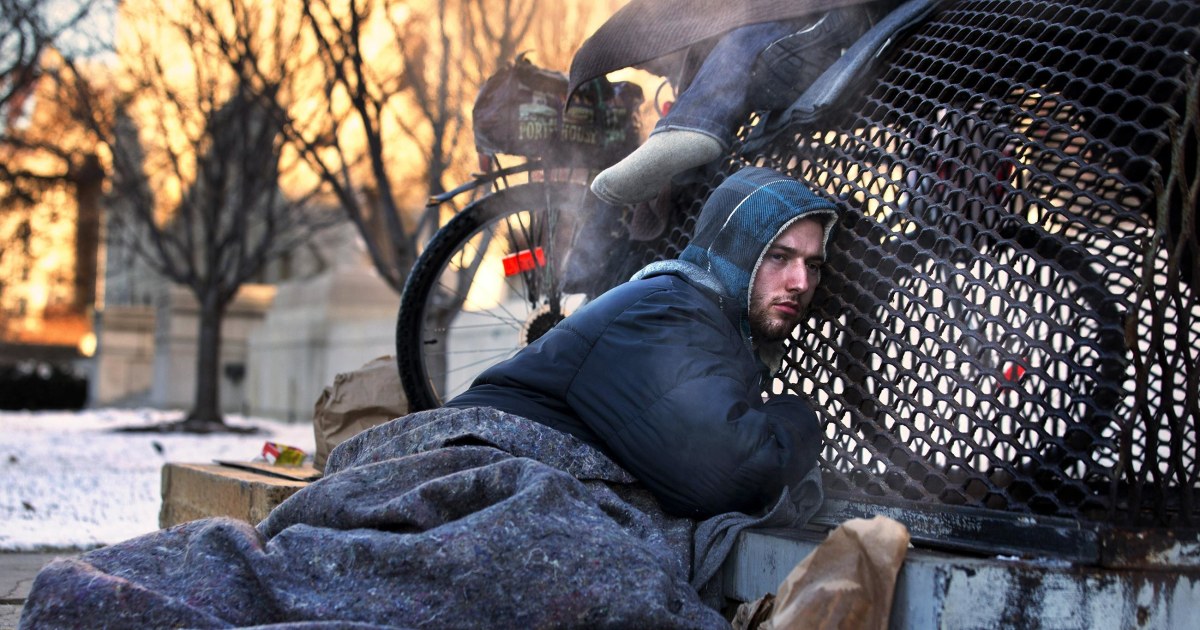 Parents Spot Missing Son in Cold Weather News Photo