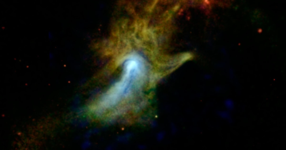 'Hand of God' Spotted by NASA Space Telescope