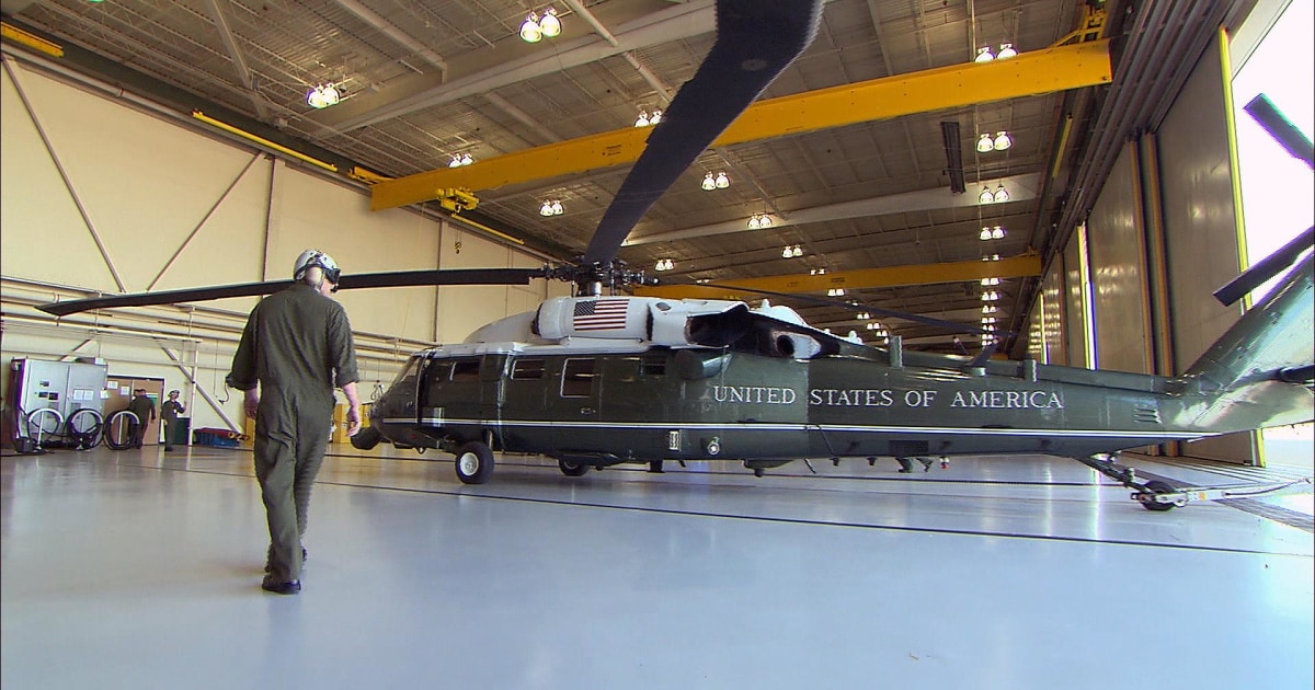Take a Rare Ride Aboard Marine One