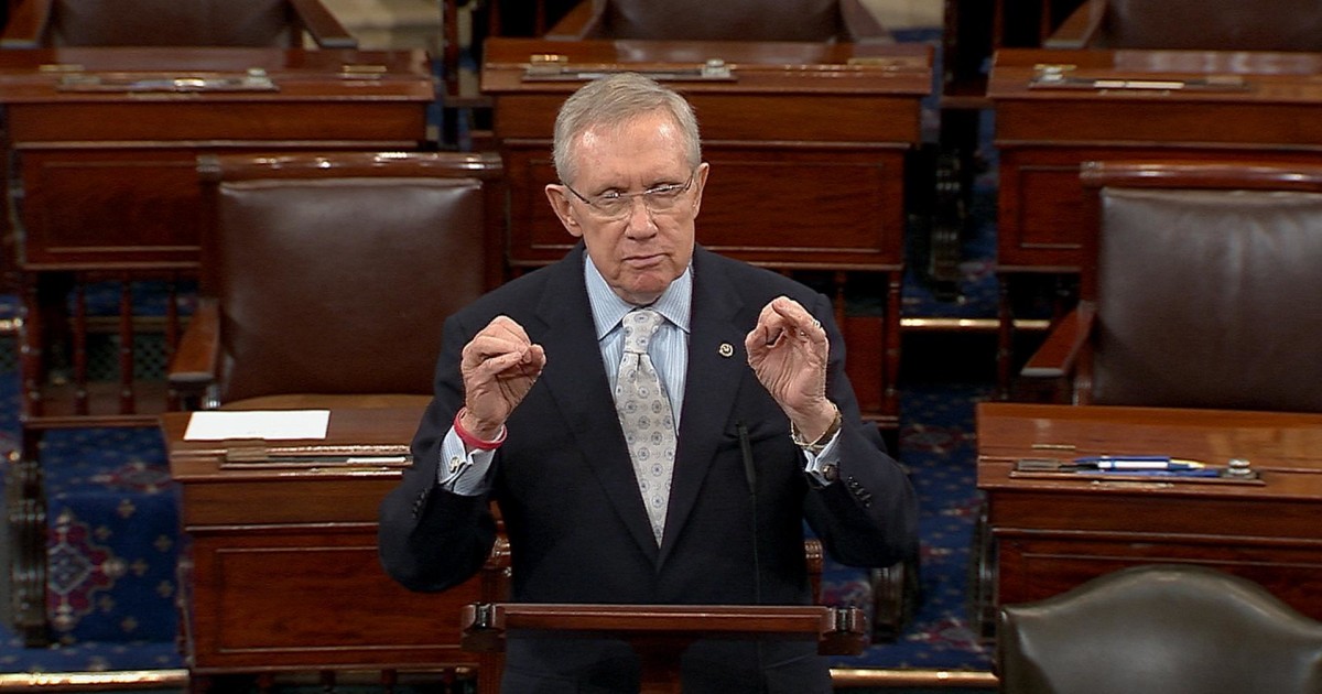 Reid Delivers New Year Message to GOP