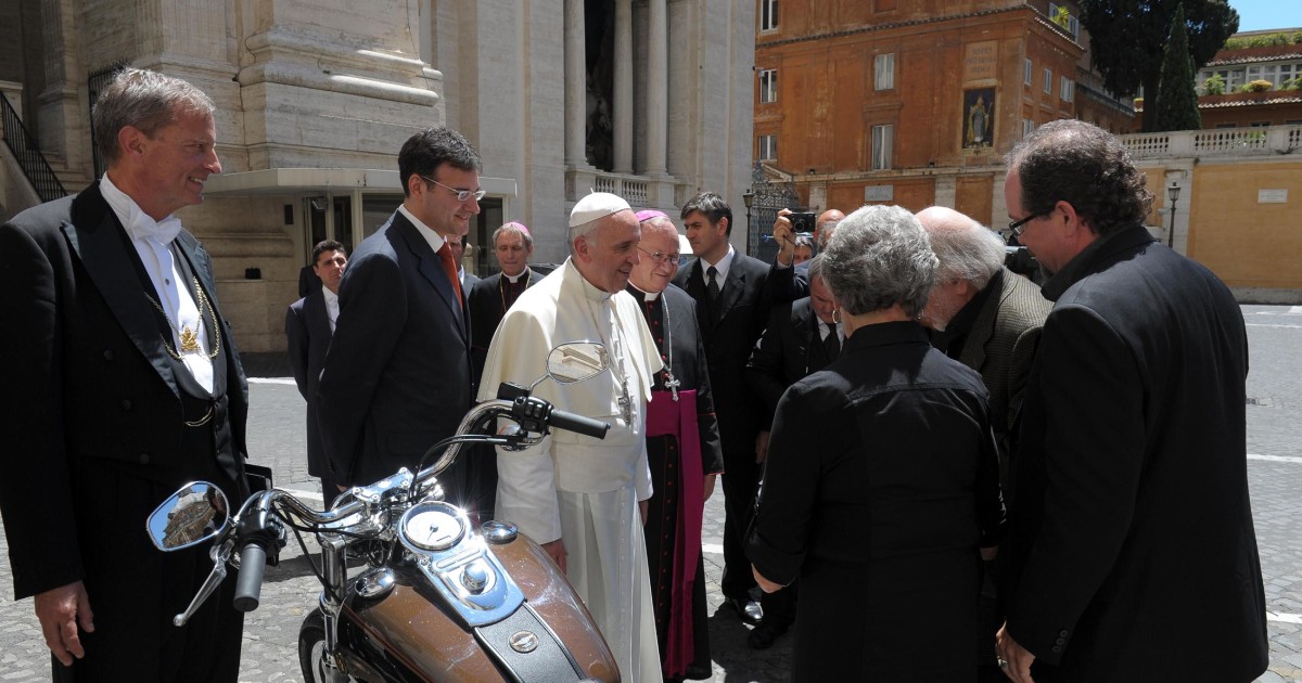 Holy Roller: Pope's Harley Auctioned Off for Charity