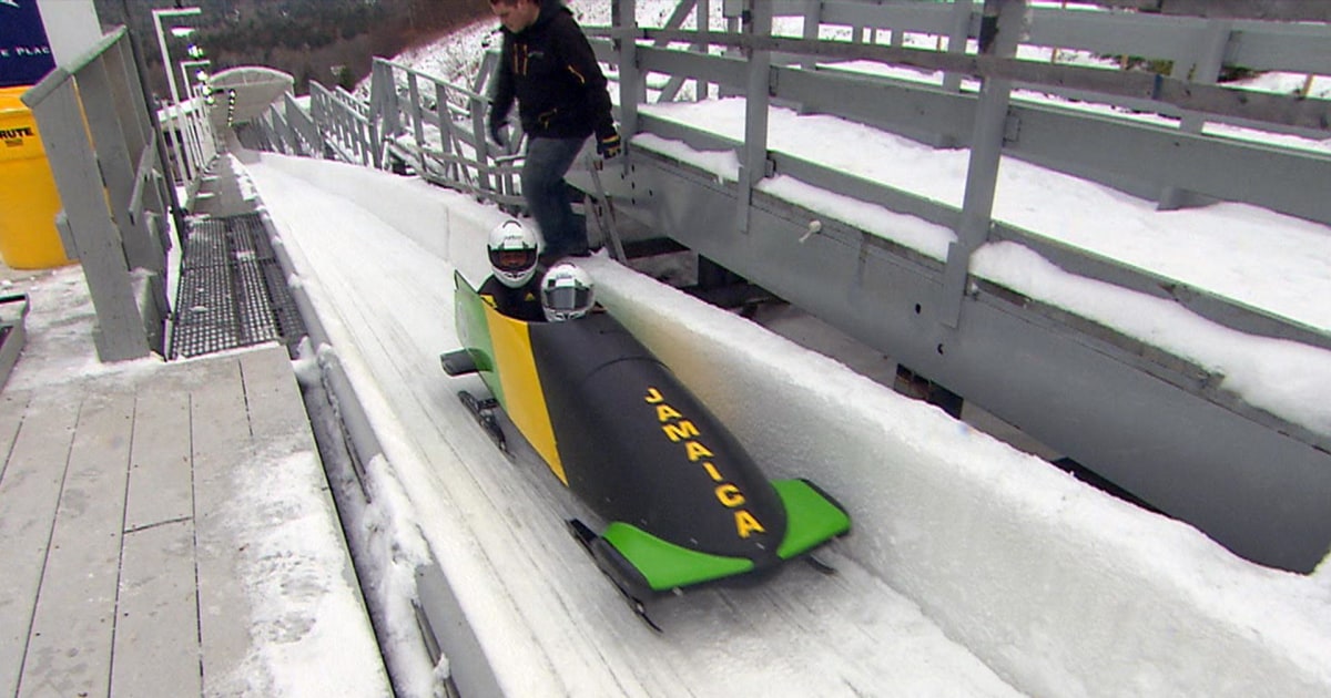 Jamaican Bobsledders Head to the Olympics
