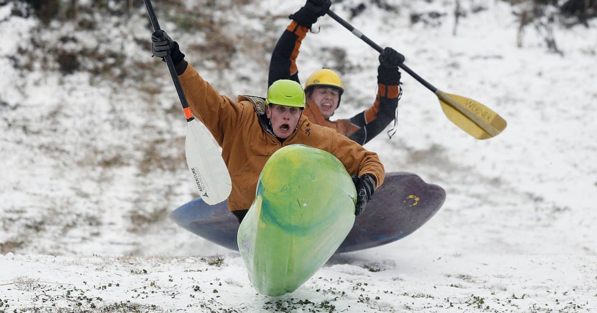 No Sled? No Problem. Southerners Enjoy Rare Snow