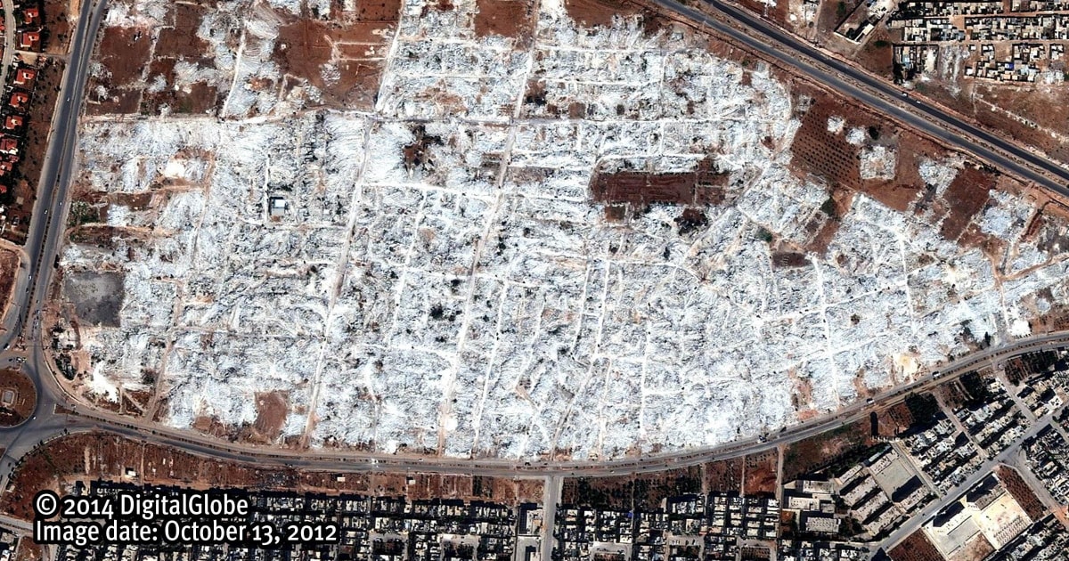 Entire Syria Neighborhoods Wiped Out by Assad: Rights Group