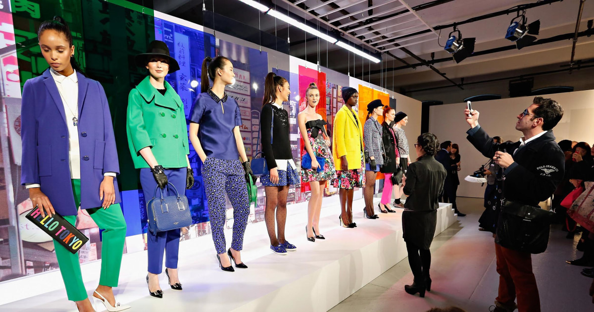 Color Lights Up Fashion Week