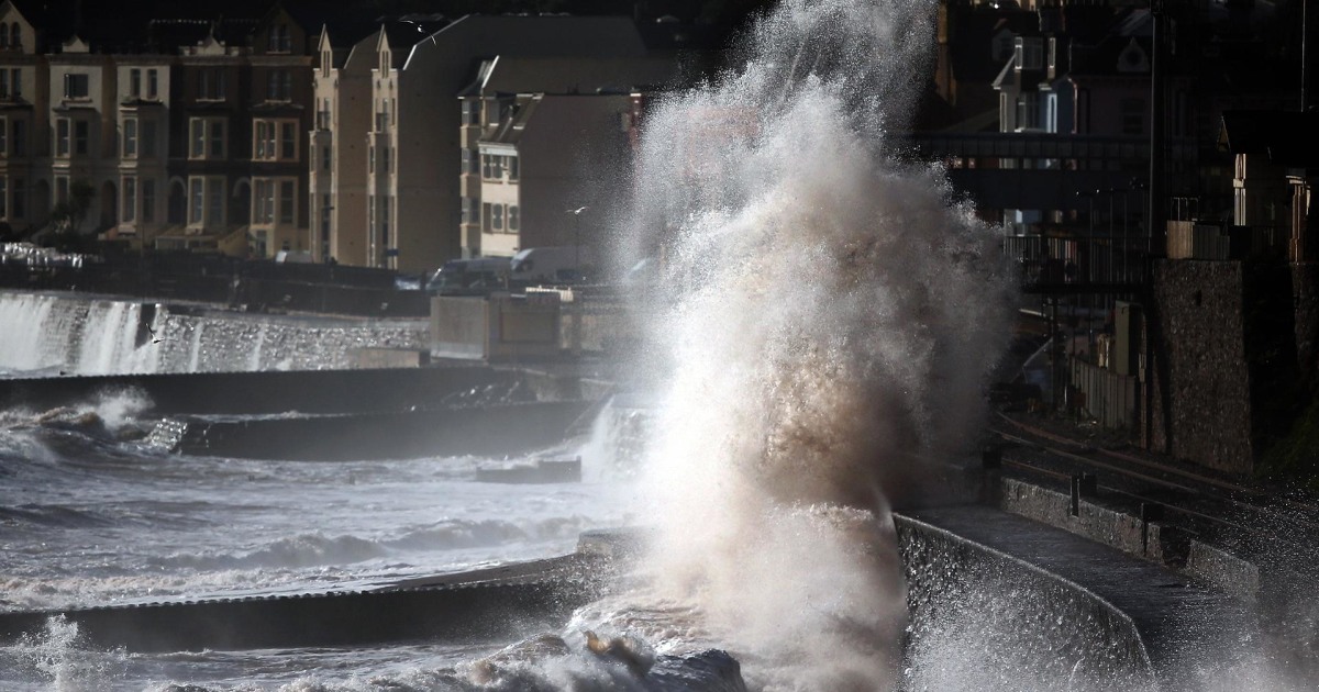 Four-Story Wave Wipes Out All In Its Path