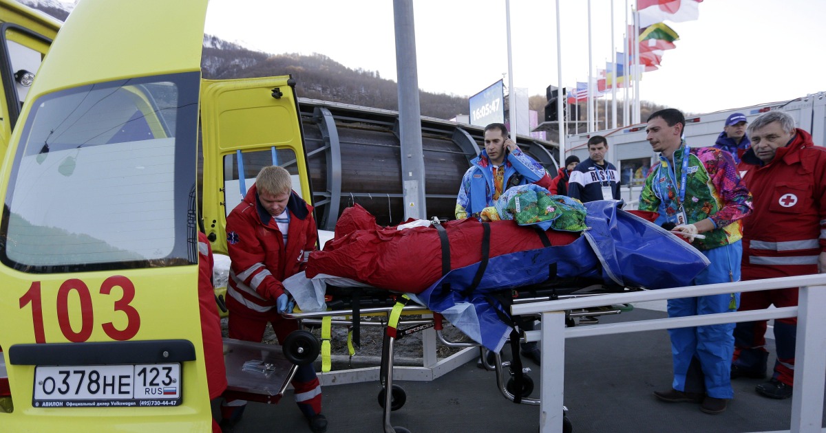 Olympic Track Worker Stable After Bobsled Crash, Organizers Say