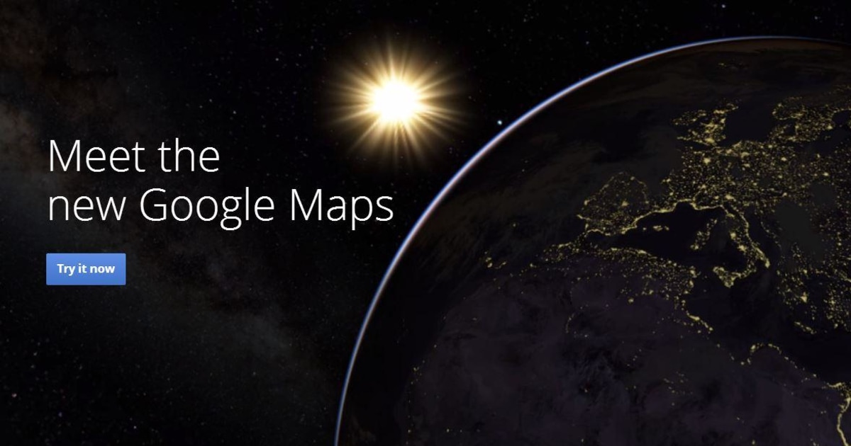 New Google Maps Now Available to Everyone