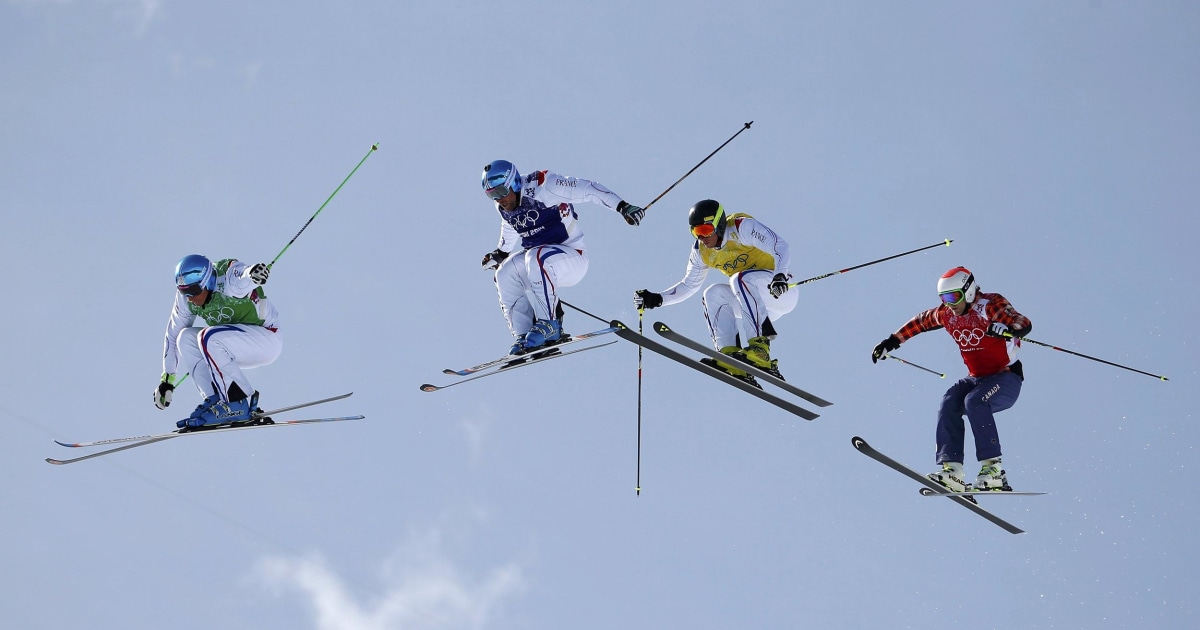 Soaring to Victory: France Sweeps Ski Cross Final