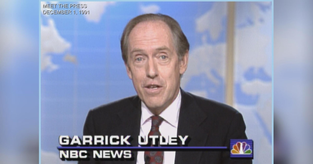 MTP Remembers: Garrick Utley Signs Off