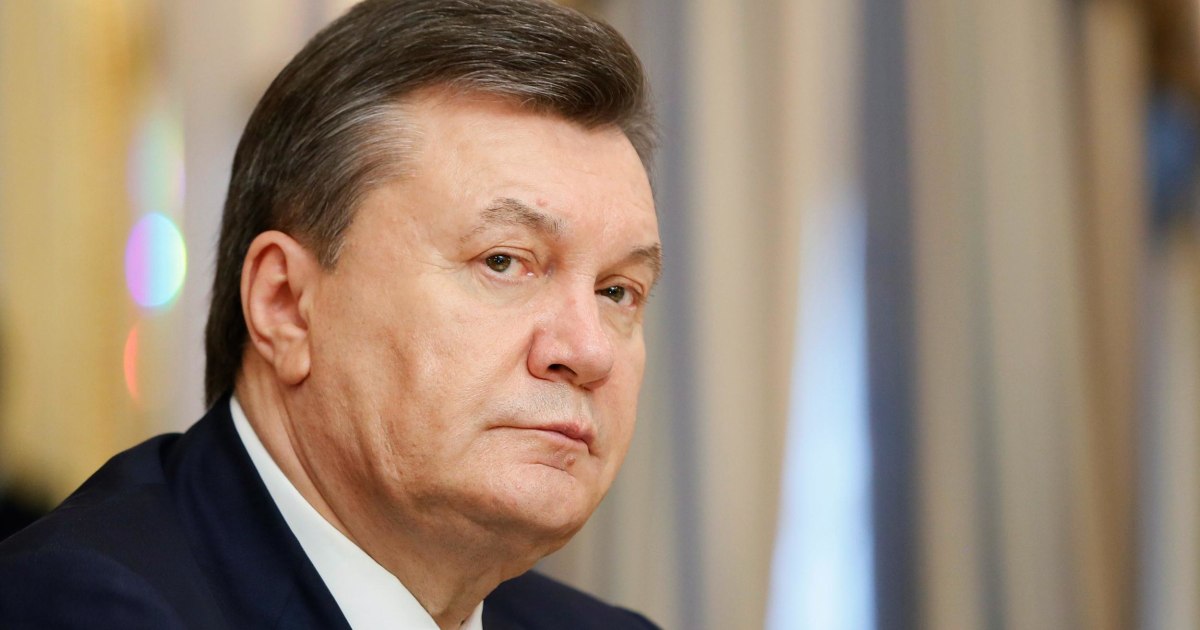 President Yanukovych's Plane Stopped Before Taking Off