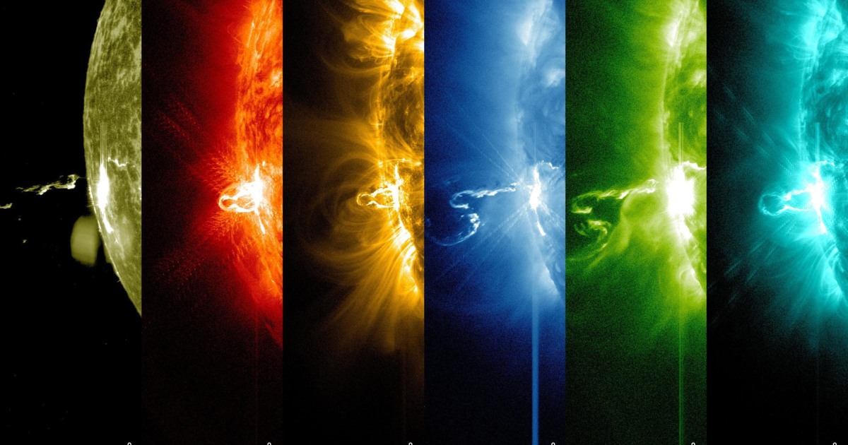 A Flare With Flair: NASA Captures the Sun's Show