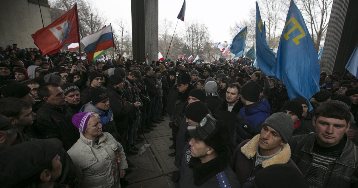 Richard Engel: Clashes in Ukraine's Crimea