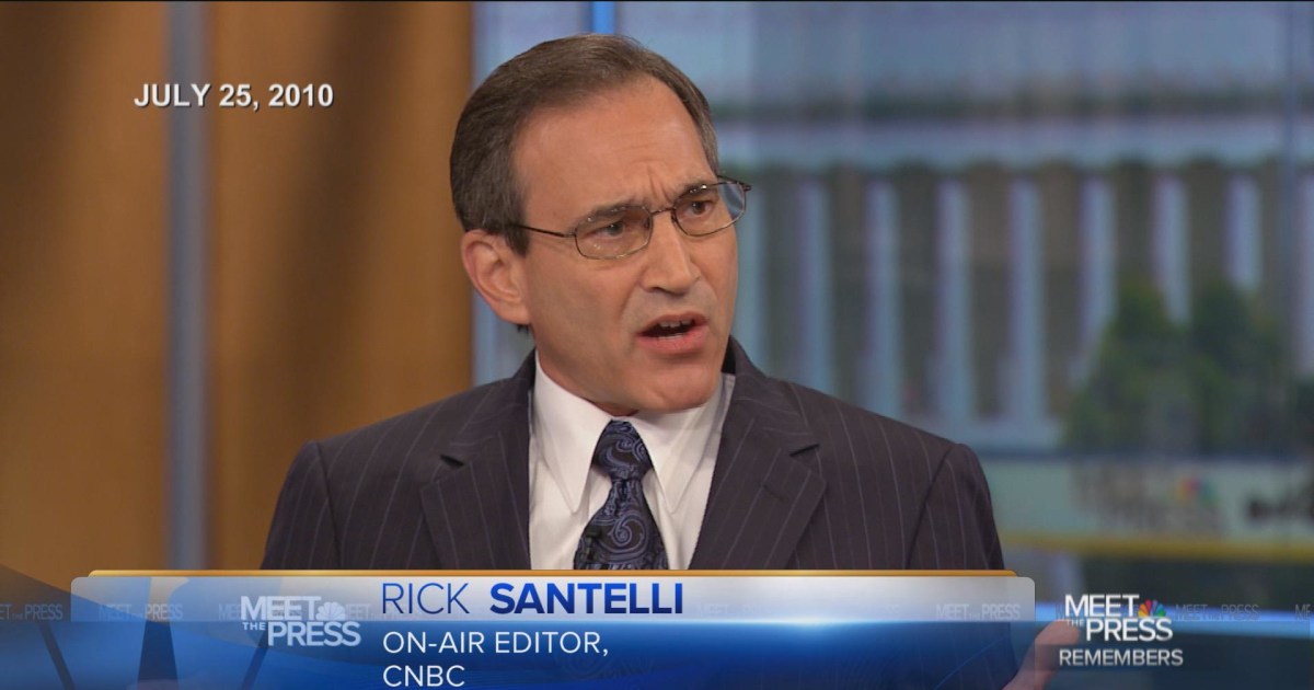 MTP Remembers: The Rant that Ignited the Tea Party