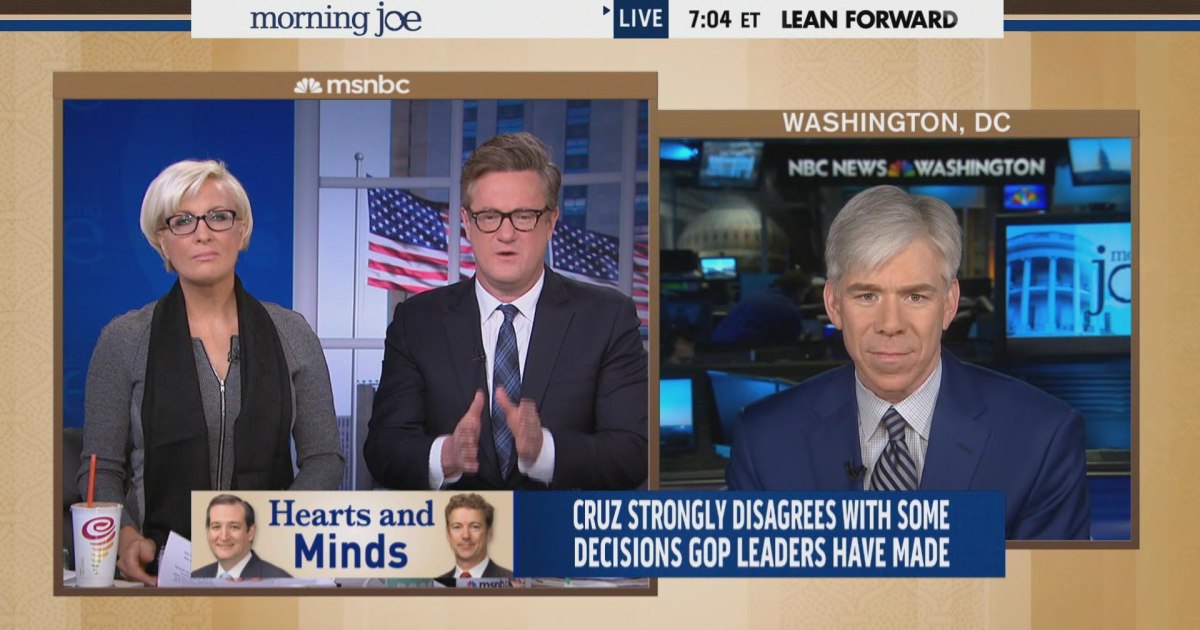 David on Morning Joe: Paul Leading the Pack, Will GOP Follow?