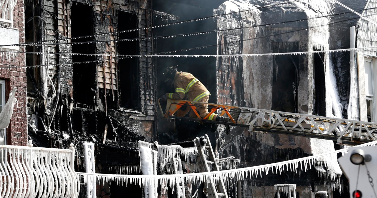 Four Unaccounted for After New Jersey House Fire Four Unaccounted for After New Jersey House Fire