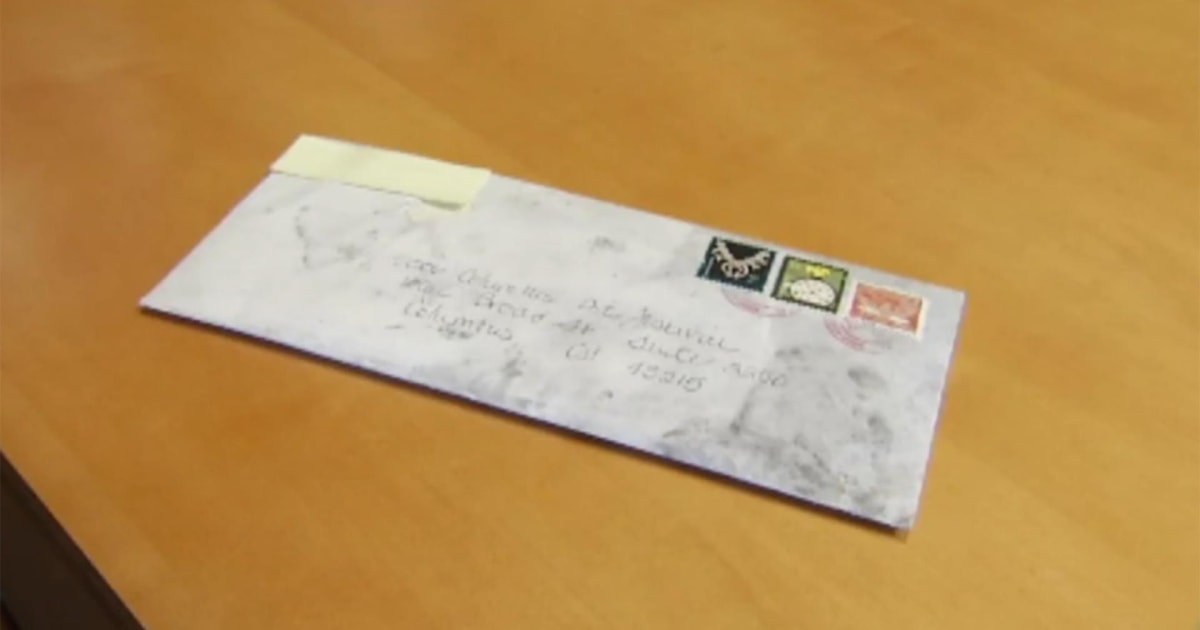 8 Years Later, Mailed Letter Arrives