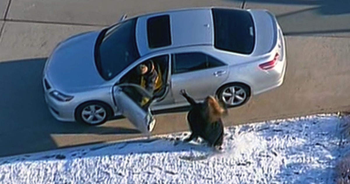 Intense Police Chase, Carjacking Caught on Camera