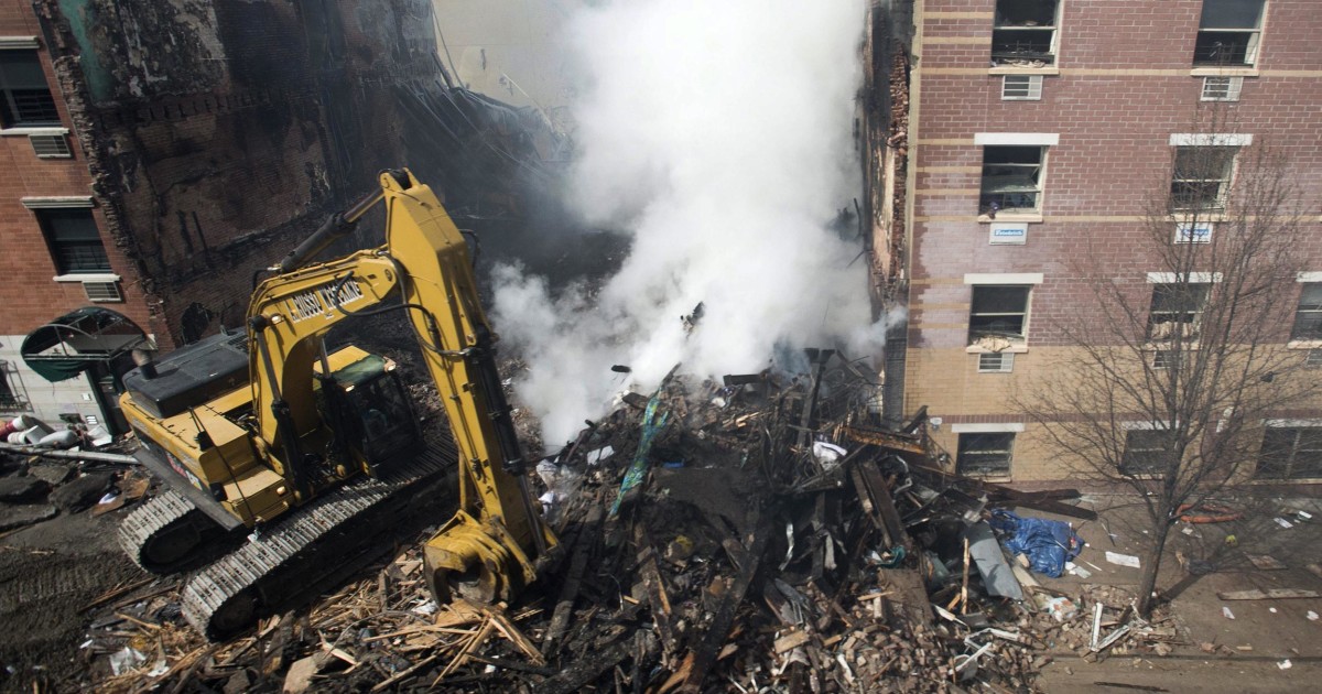 Ron Allen: Close-Up Look at NYC Building Collapse