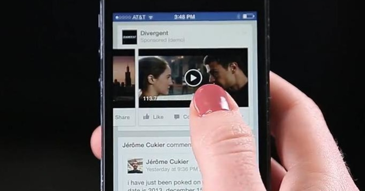 Facebook Users: Get Ready To Scroll Past Video Ads