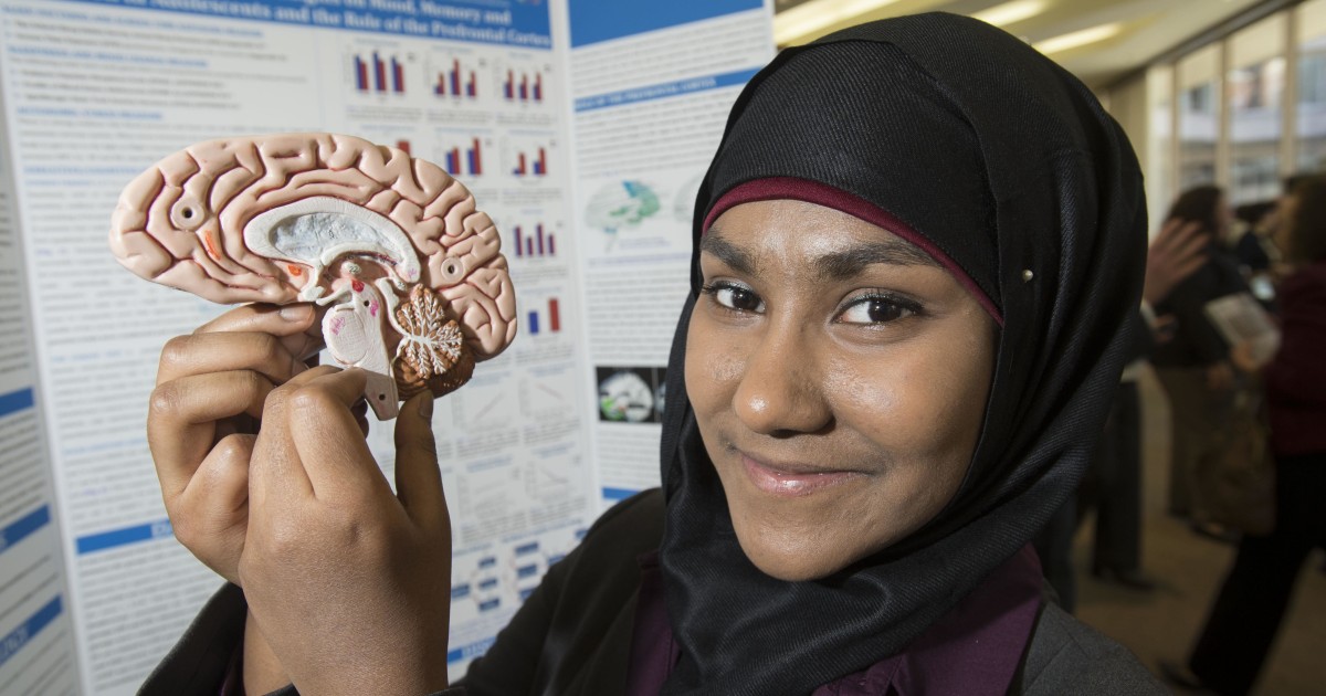 Science Fair Finalist Studies Screens and the Brain