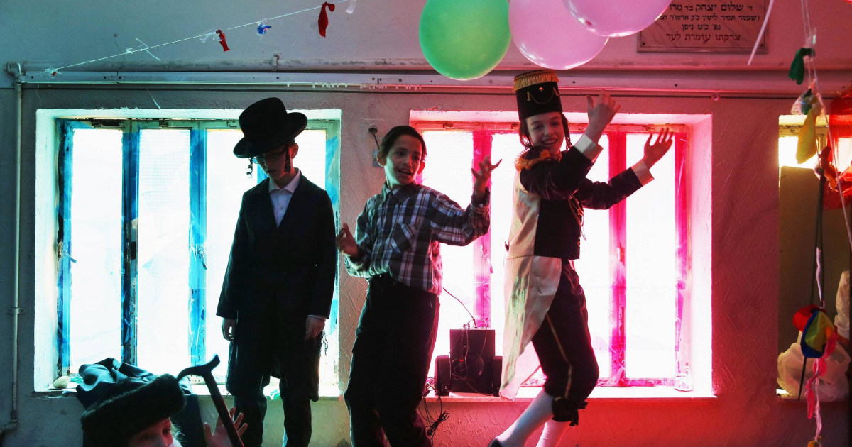 Creative Costumes Fill Israel's Streets for Purim