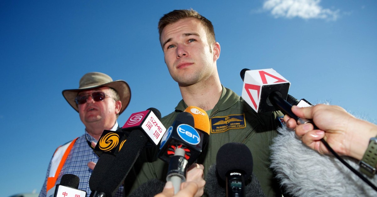 Aussie Pilot Describes Conditions in Search Zone