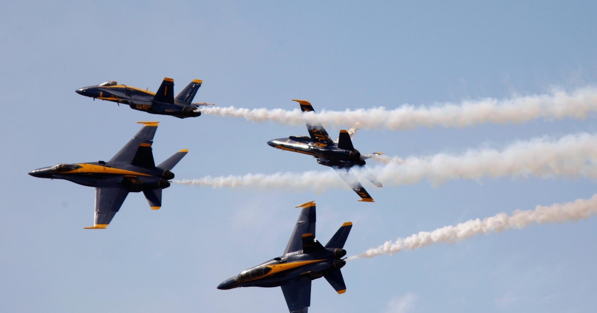 Blue Angels Back in Flight