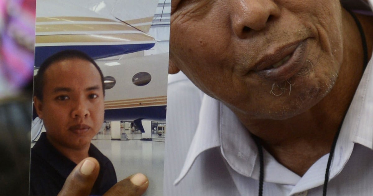 Silent Tears as Family Hears of Missing Jet's Fate