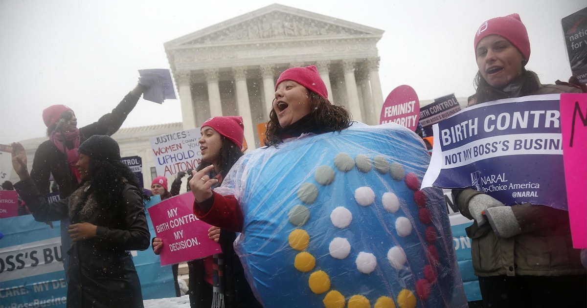 Protesters Pack Supreme Court Steps
