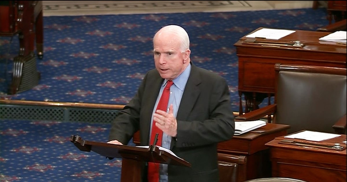 McCain Calls on Senate to Support Crimea Funding