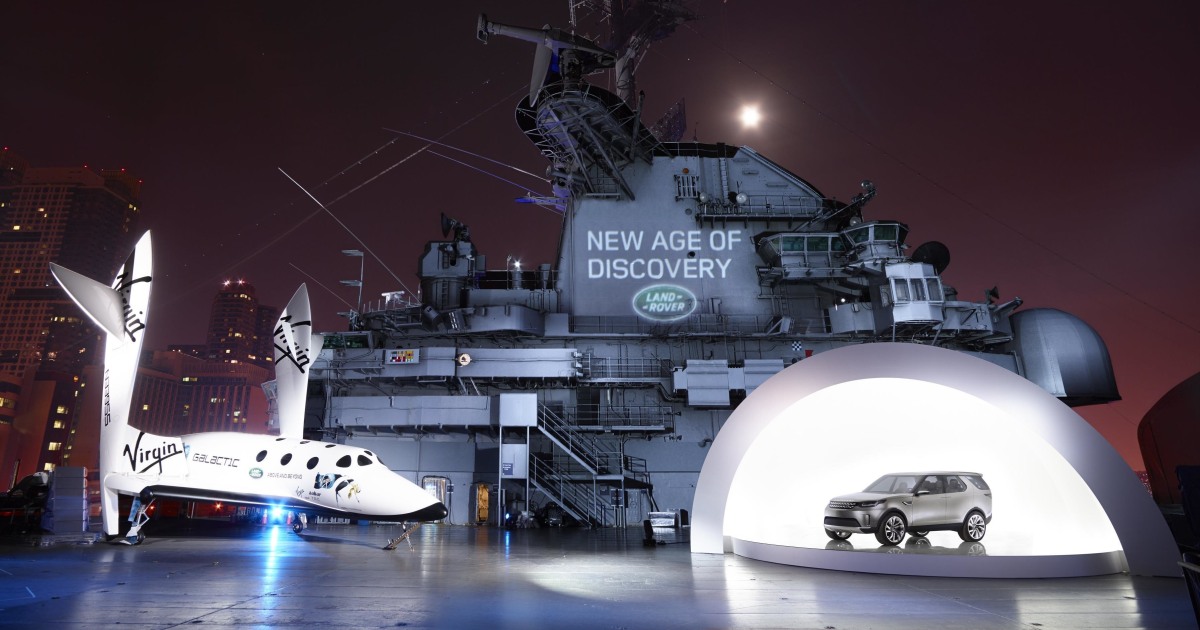 Land Rover Gives Virgin Galactic a Lift on Road to Space