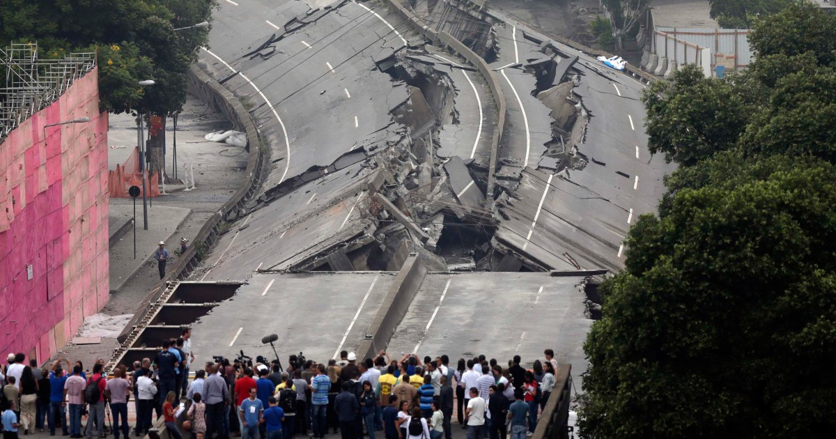 Rio Road Goes Up in Smoke for Olympics Preparation