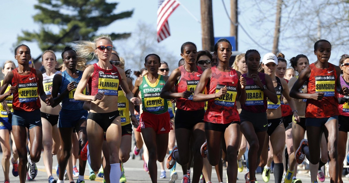 Elite Women Runners Start Boston Marathon