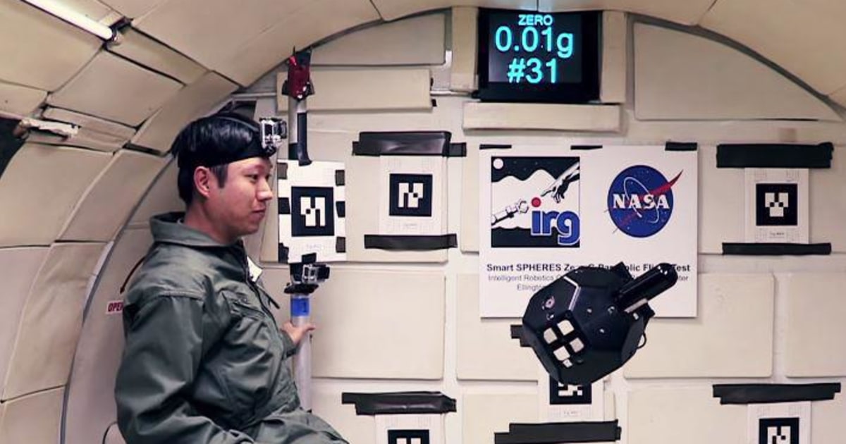 Google and NASA Team Up to Build Floating Robots