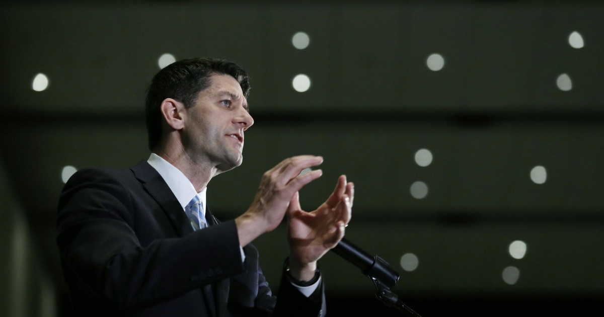 Ryan to Meet With Black Lawmakers After 'Inner Cities' Uproar