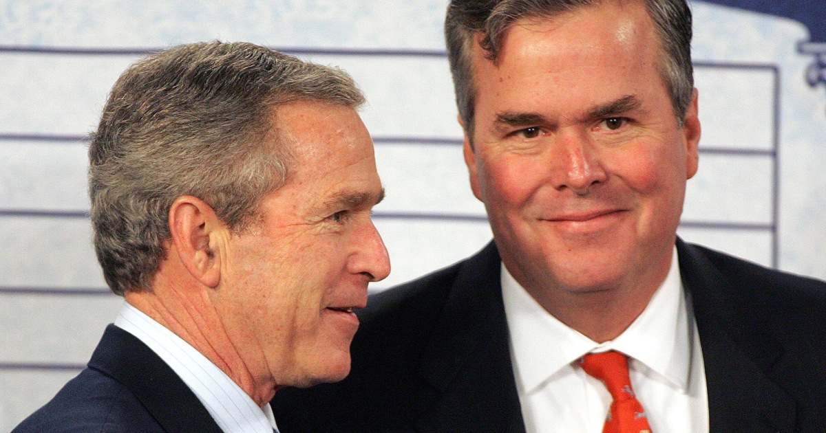 All in the Family: George W. Bush Says 'I Hope Jeb Runs'