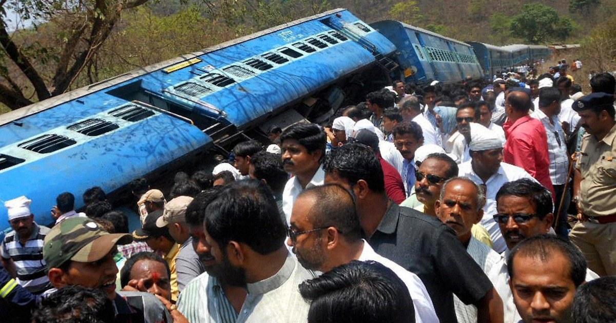 Indian Train Accident Kills at Least 19, Injures 132
