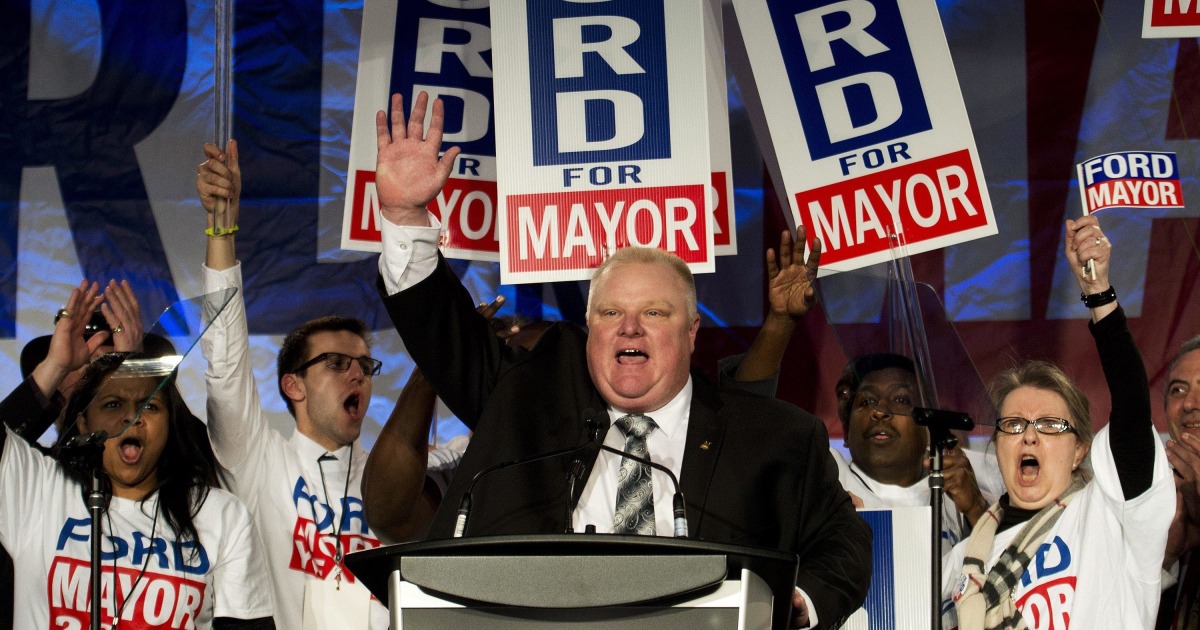 Rob Ford Officially Kicks Off Mayoral Campaign