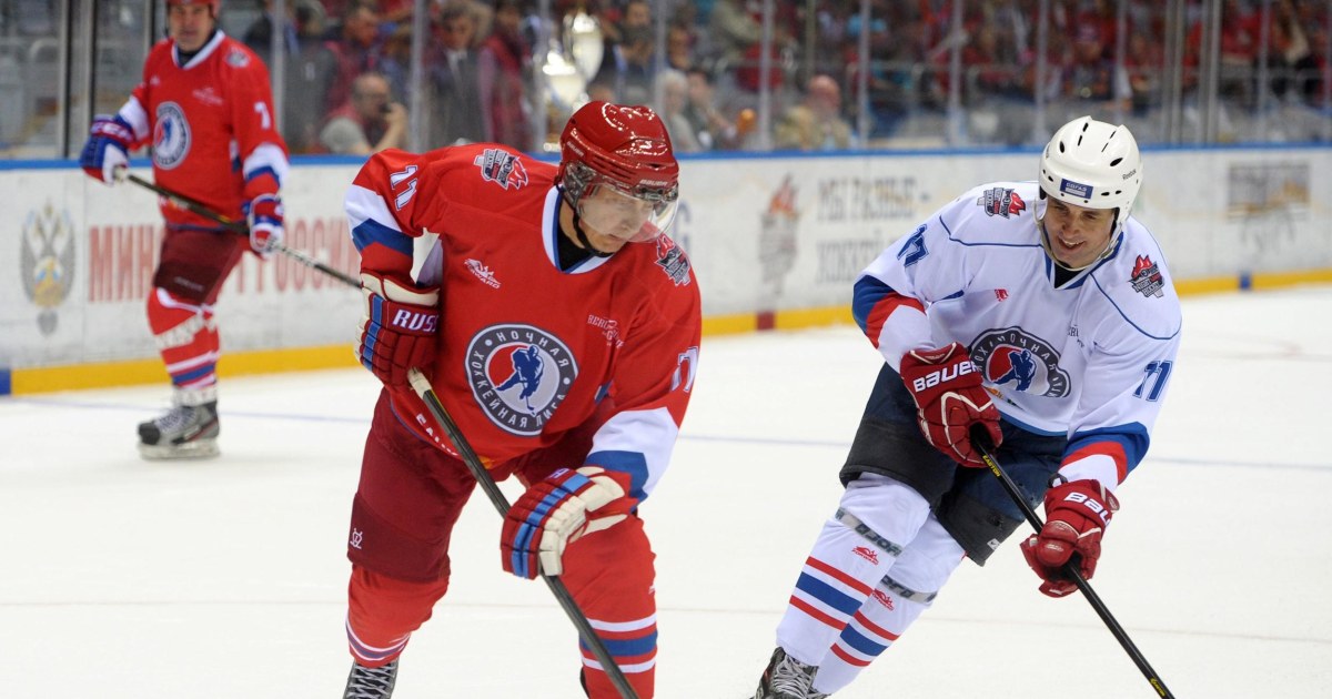 Putin on Ice! Russian Leader Joins Hockey Match