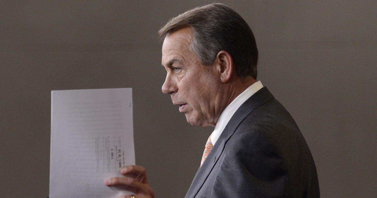 Boehner on Another Full Term: 'I'm Living on Borrowed Time'
