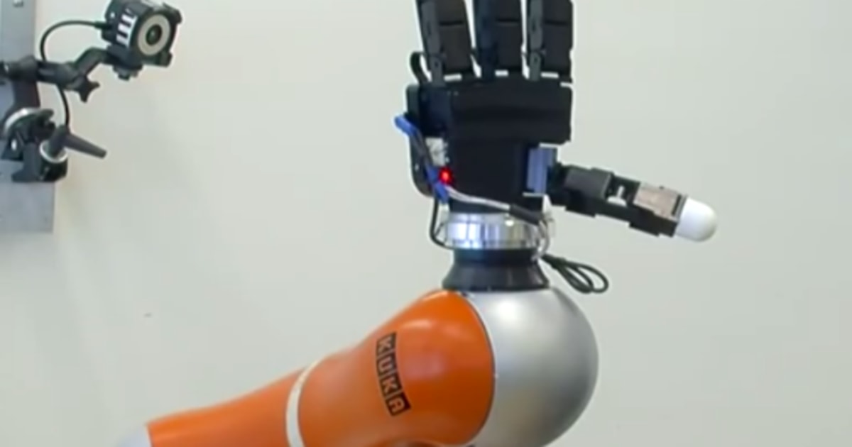 Super-Fast Robot Arm Catches Objects on the Fly