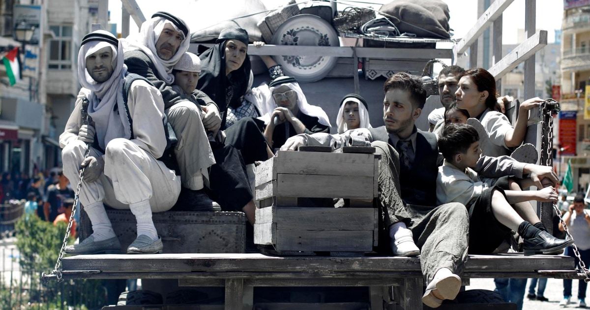 Ghostly Exodus: Palestinians Reenact 1948 'Catastrophe'