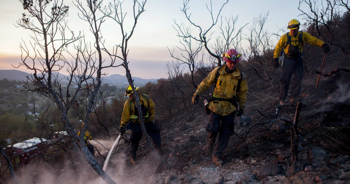 San Diego Wildfires Continue Destructive Path as Crews Fight Flareups