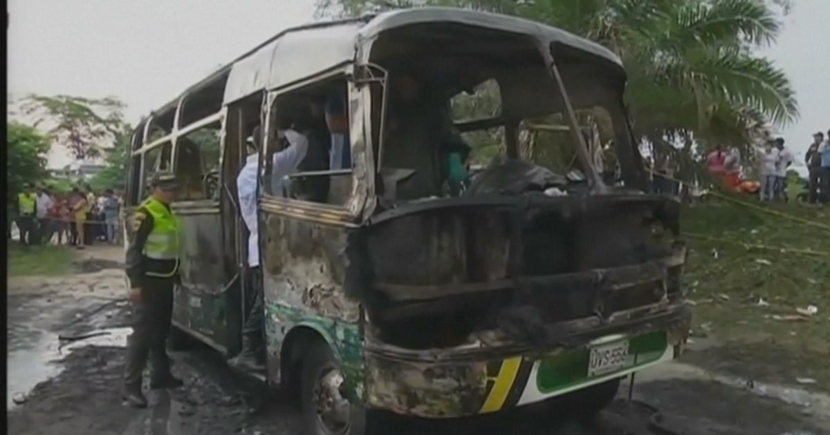 Bus Crash Kills at Least 32 People in Colombia