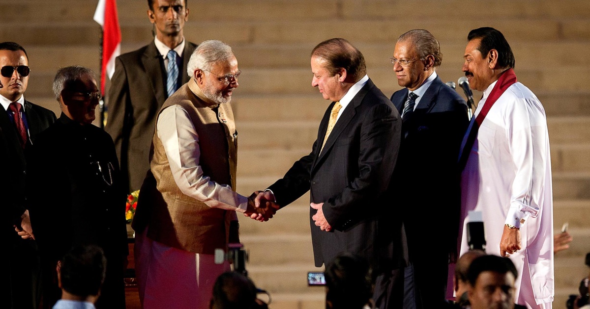 Indian and Pakistani Prime Ministers Meet in New Dehli