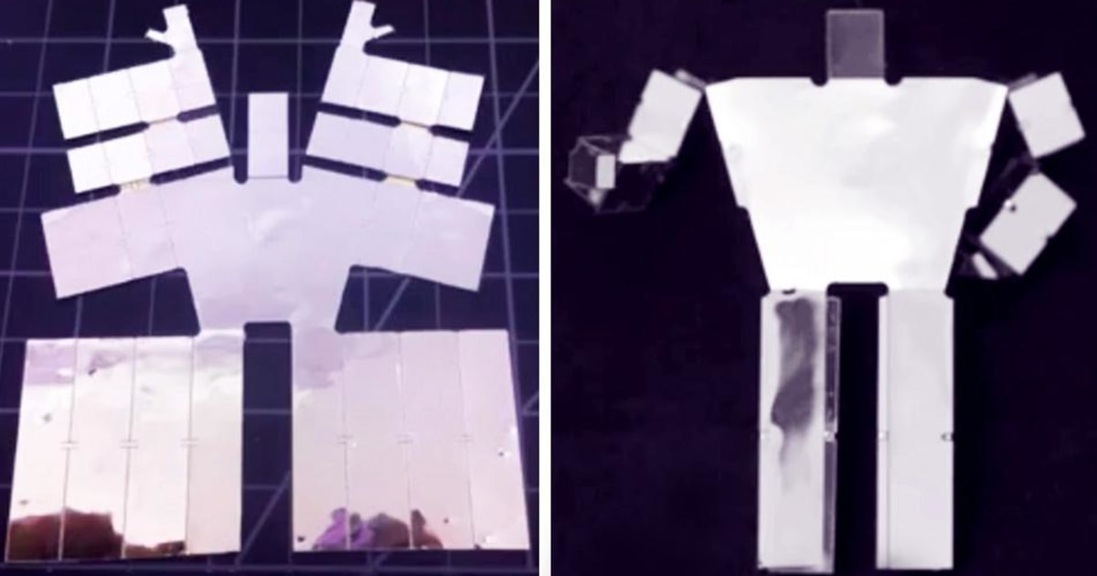 Right Out of the Oven: MIT Scientists Bake Self-Building Origami Robots