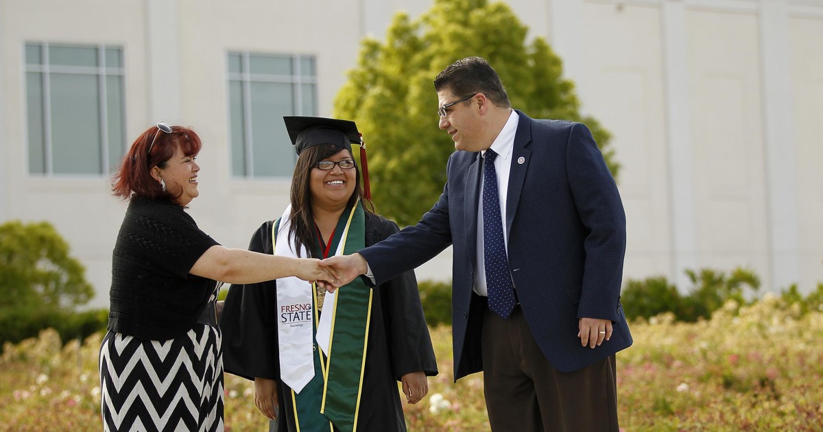 It Takes a Family: Fresno State Commencement Honors Parents, Too