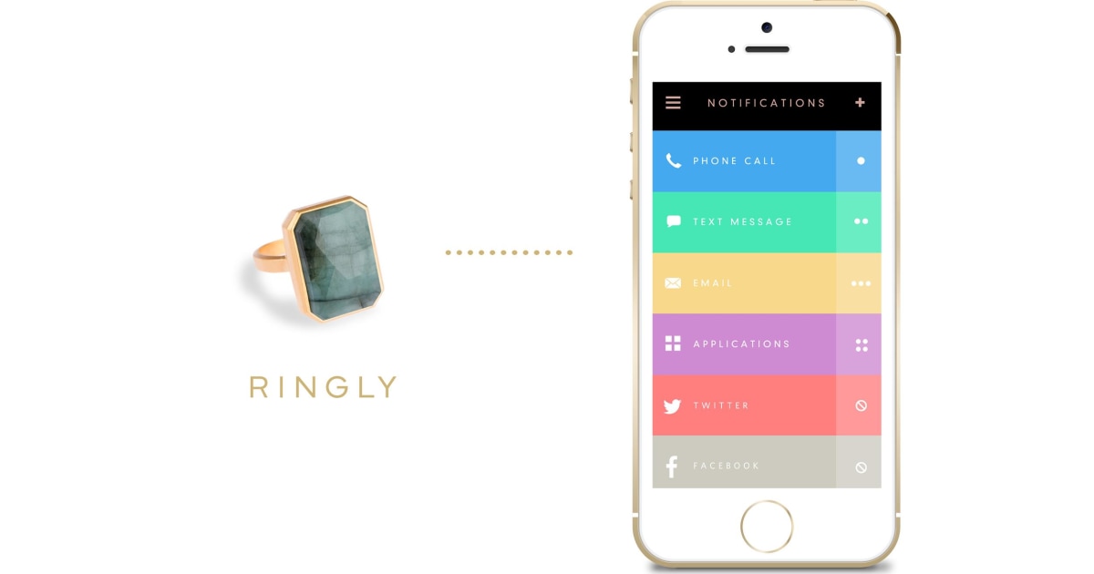 Ring, Ring: Jewelry Lights Up When You Have a Call